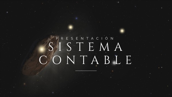 PRESENTACIÓN SISTEMA CONTABLE | Genially