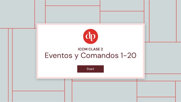 Eventos y Comandos 1-20 | Genially