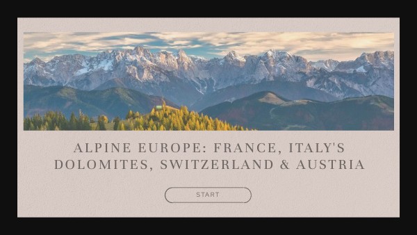 ALPINE EUROPE QUIZ