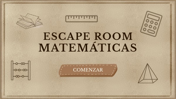 escape room mates | Genially