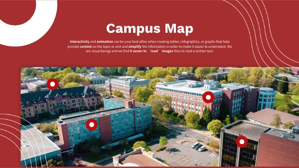 Interactive Campus Map | Genially