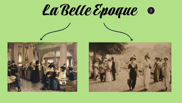 La Belle Epoque | Genially