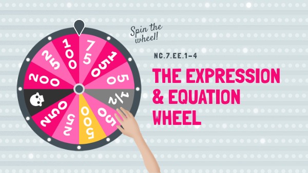 FOMS 7.EE.1-4 Expressions Wheel