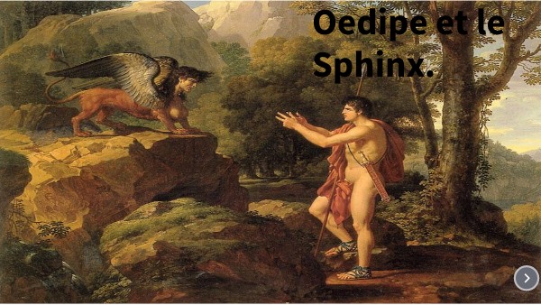Oedipe et le Sphinx | Genially