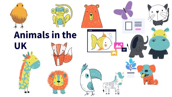 British Animals Presentation CP CE1