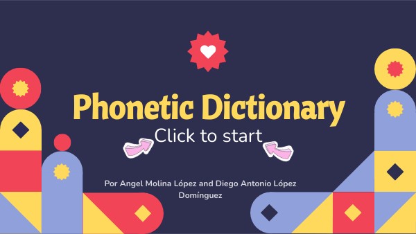 Phonetic dictionary