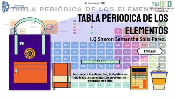 TABLA PERIODICA DE LOS ELEMENTOS | Genially