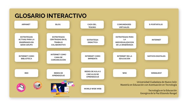 Glosario Interactivo | Genially