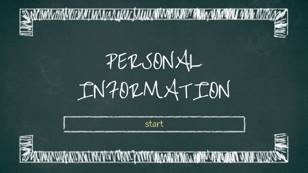 PERSONAL INFORMATION | Genially