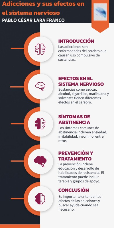 10. Adicciones y sus efectos en el sistema nervioso. PC 2 | Genially