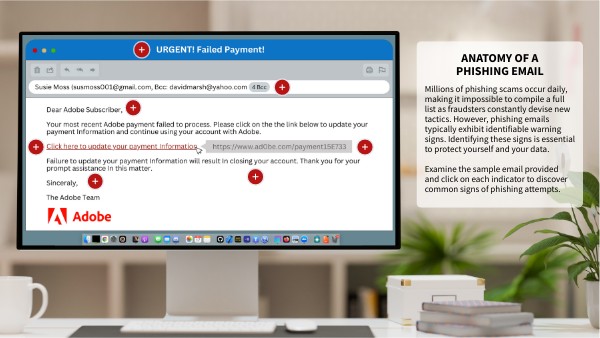 Email Anatomy - Phishing Red Flags | Genially