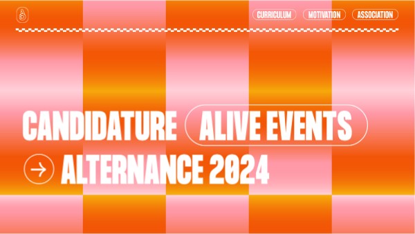 Candidature Alive