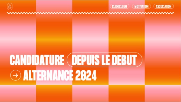 Candidature DLD | Genially