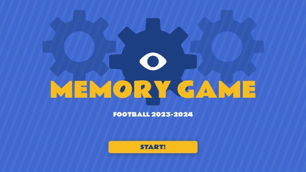 MEMORY GAME | Genially