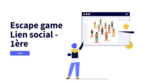 escape game - lien social | Genially