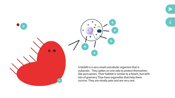 Interactive Organism poster | Genially
