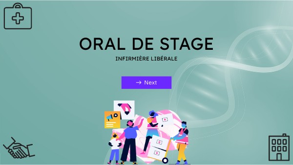 oral de stage | Genially