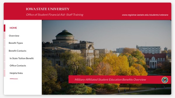 ISU Assisting Military Affiliated Students | Genially