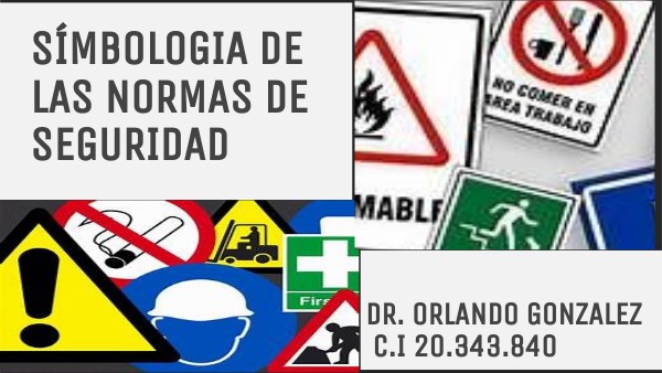 SÍMBOLOGIA DE LAS NORMAS DE SEGURIDAD | Genially