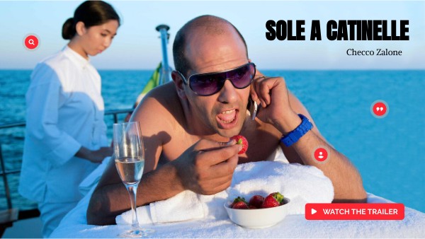 Interactive movie poster