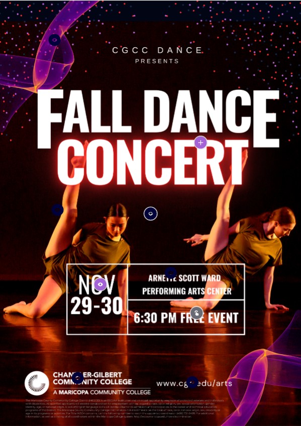 Dance Concert Poster Design | Genially