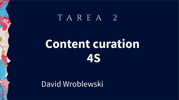 4 S Content Curation | Genially