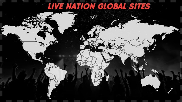 LIVE NATION GLOBAL SITES MAP | Genially