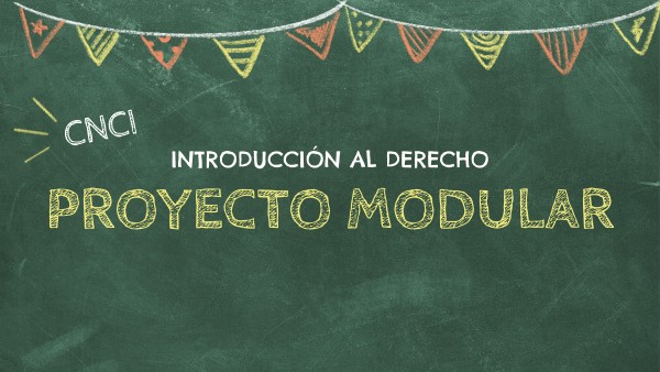 Proyecto modular | Genially