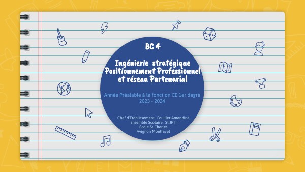 Copie - Présentation AF - BC4 | Genially