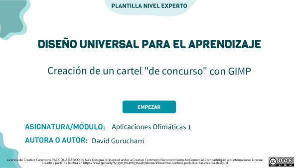 Plantilla AD Nivel Experto avanzado_David Gurucharri | Genially