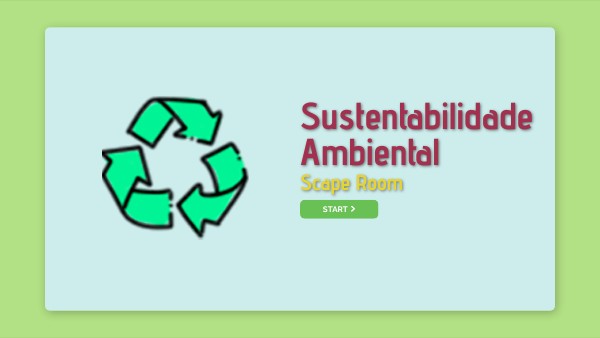 Scape Room - Sustentabilidade Ambiental | Genially