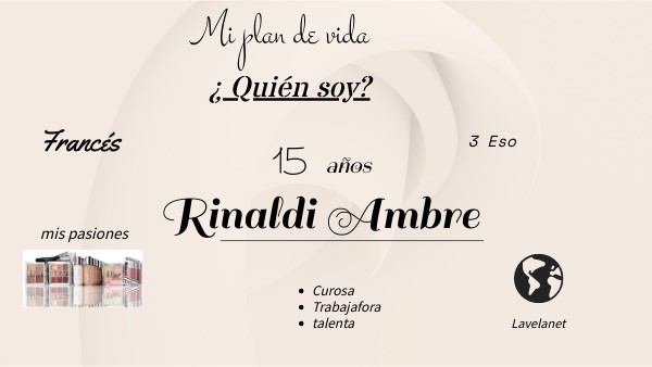 Ambre Rinaldi 3c