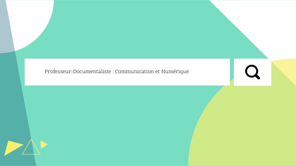 Prof-Doc : communication et numérique | Genially