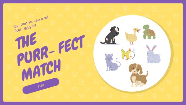 DOUBLE ANIMALS GAME | Genially