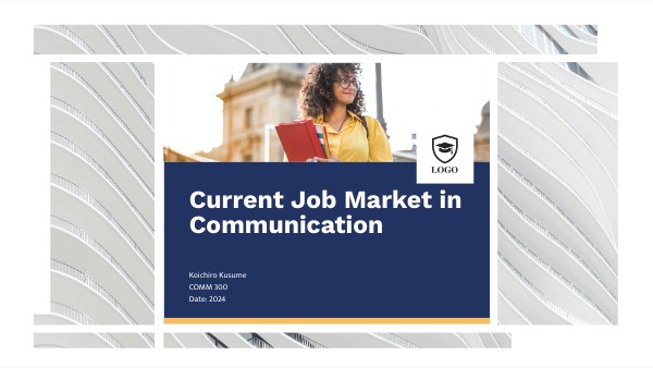 Current job market in communication | Genially