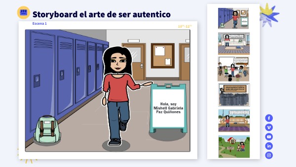STORYBOARD el arte de ser autentico | Genially