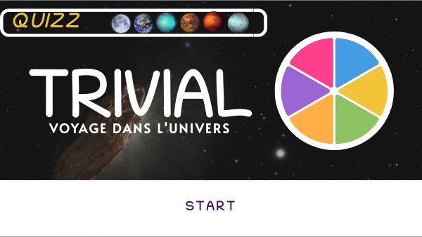 Quiz trivial espace