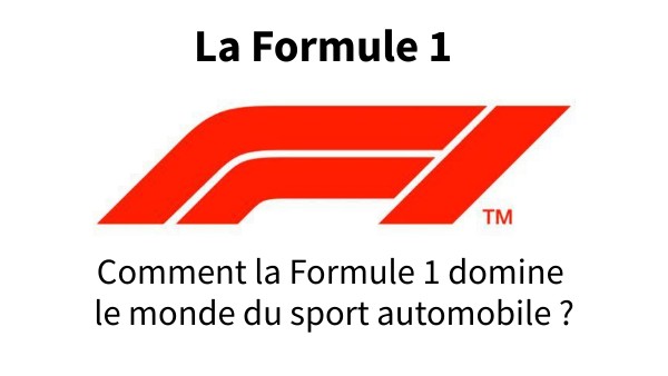 Exposé F1 | Genially