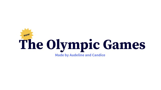 Olympic Games | Genially