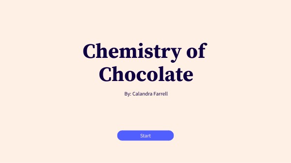 Chemistry of Chocolate | Genially
