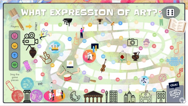 What Expression of Art? Board Game | Genially