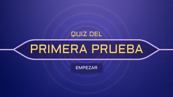 PRIMERA PRUEBA | Genially
