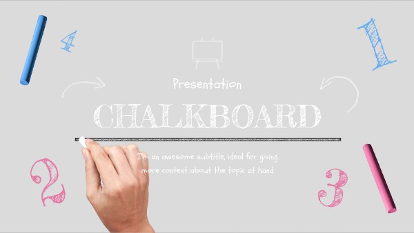 Chalkboard Presentation | Genially