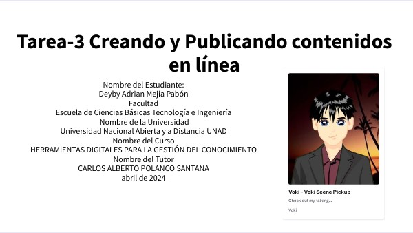 PRESENTACION_TAREA 3 | Genially