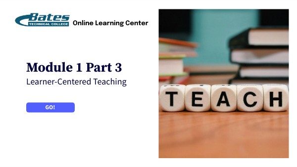 FTOH M1 Part 3: Learner-Centered Teaching | Genially
