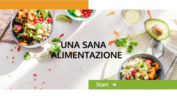 Una sana alimentazione | Genially