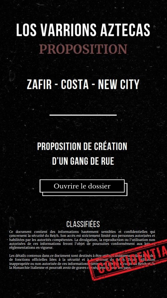 Dossier GTA RP NEW CITY AZTECAS | Genially