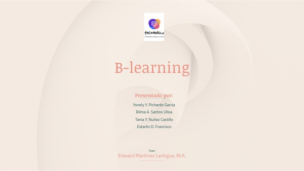 B-learning | Genially