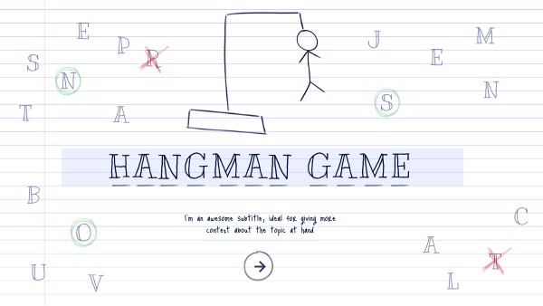HANGMAN GAME | Genially