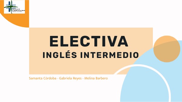 ELECTIVA INGLES INTERMEDIO | Genially